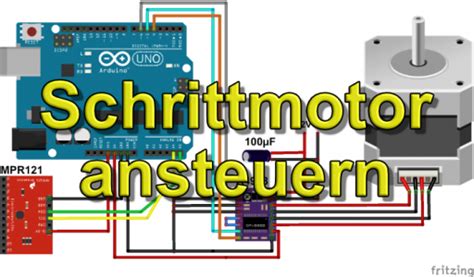 Schrittmotor Ansteuern Mit Arduino A4988 Arduino Projekte Info