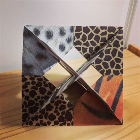 Windowed Octahedron Modular Origami R Origami