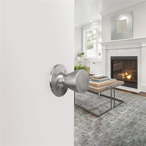Tulip Dummy Door Knob Satin Nickel ǀ Hardware And Locks ǀ Todays Design
