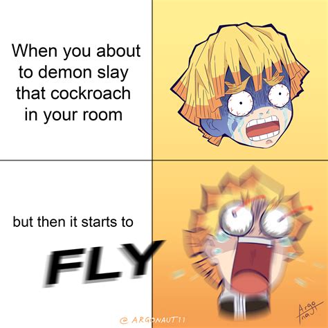 Zenitsu Memes Animated Characters Anime Slayer