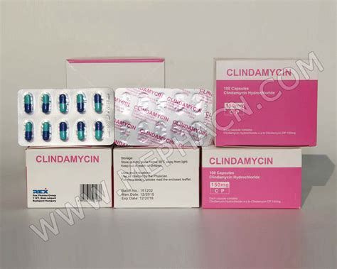 Clindamycin Hcl Capsule 150mg Hebei Mepha Co Ltd