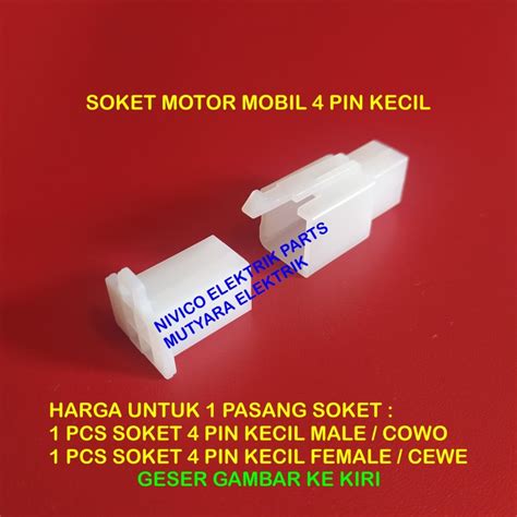 4 Pin Socket Small 4 Pin Socket 4 Pin Male Female Cable Socket 1