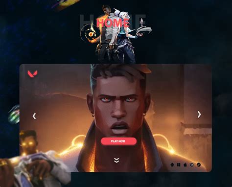 Valorant Ui Design And Art Behance