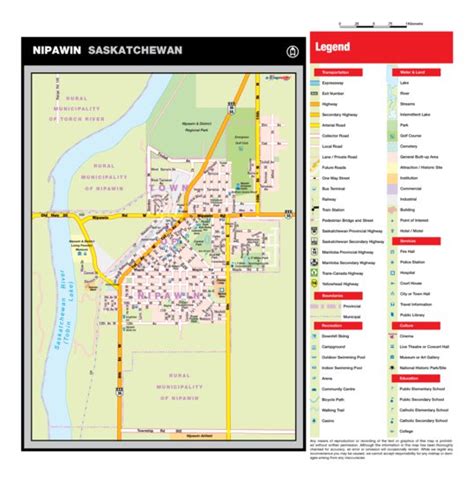 Nipawin Sk Map By Mapmobility Corp Avenza Maps