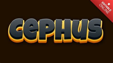 Cephus Text Style Effects Generator