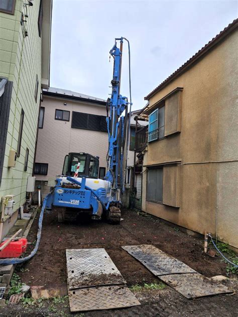 2022 9 3 柱状改良工法 施工実績 ヨシキテック株