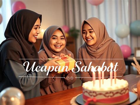 30 Koleksi Ucapan Hari Lahir Untuk Sahabat