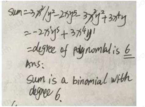 solved what is true about the completely simplified sum of the