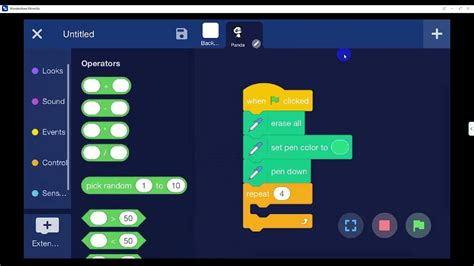 Цикли з лічильником Малюємо геометричні фігури смартфон Youtube