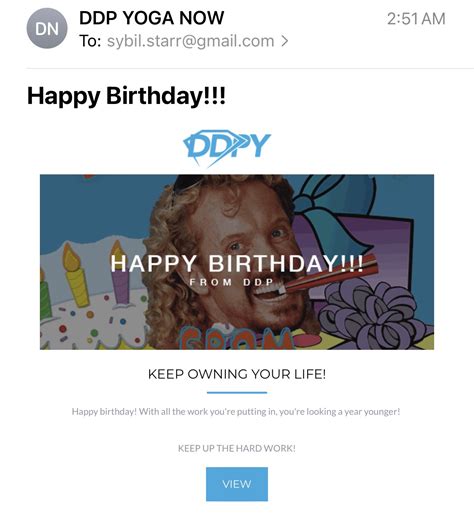 Sybil Starr On Twitter Ddpyoga Realddp Loves Me Happy Birthday To Me Tomorrow T