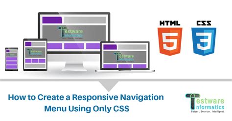 How To Create A Responsive Navigation Menu Using Only Css