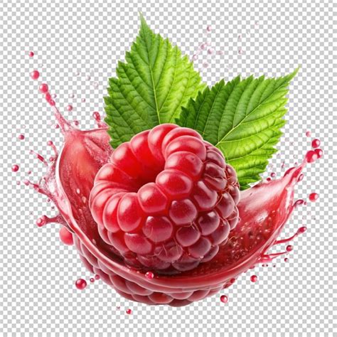 Raspberry Fruit Premium Ai Generated Psd