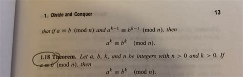 Solved 116 Exercise Let A B And N Be Integers With N