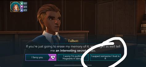 can someone explain the las dialogue option r hphogwartsmystery