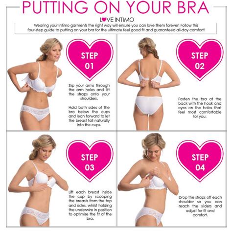 How Do You Put On Your Bra Follow This Four Step Guide To Ensure You Love Your Intimo Garments