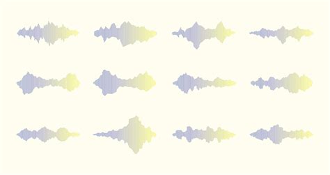 Gradient Color Sound Waves Isolated On White Background Abstract Music Wave And Radio Signal