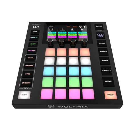 Wolfmix W1 Standalone Performance Dmx Lighting Controller Nicolaudie