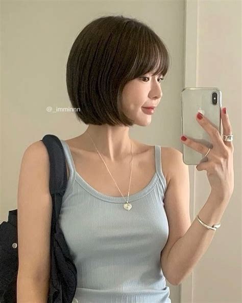 앳나운플레이스 지민 단발 태슬컷 단발웨이브펌 단발레이어드 매력적인 태슬컷 후기사진이에요🖤 단발에서 가장 중요한 라인 한분한분 디테일하게 진행해드려요