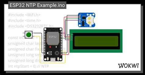 Esp32 Ntp O Copy Wokwi Esp32 Stm32 Arduino Simulator