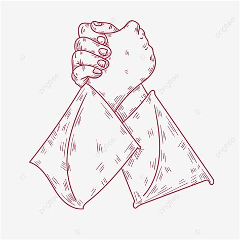 선묘 핸드 드로잉 악수 합작 Png 면 파 소재 악수 손으로 그린 악수 협력 Png 일러스트 및 벡터 에 대한 무료 다운로드 Pngtree