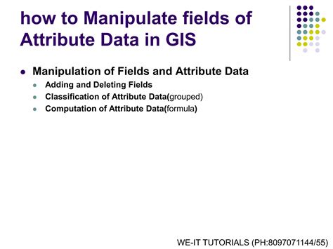 Geographical Information System Unit 3 Ppt