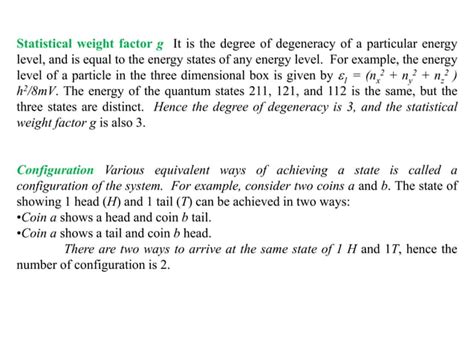 Introduction Statistical Thermodynamics Pptx