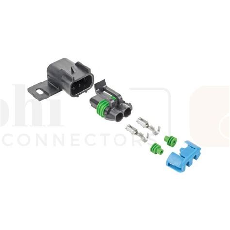 Delphi Metri Pack Atm 20a Blade Fuse Holder Weatherproof Kit Pack Of 5