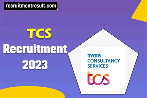 TCS Recruitment 2023 Registration Link For 2023 2022 2021 Batch