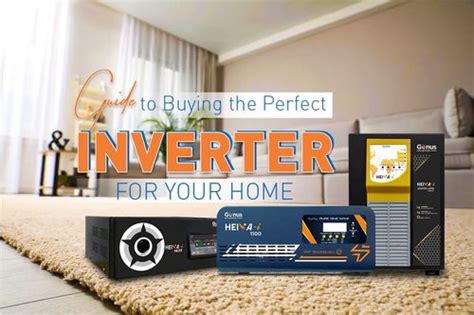 Guide To Buying The Perfect Inverter For Your Home Genus Nigeria Inverters Batteries Solar