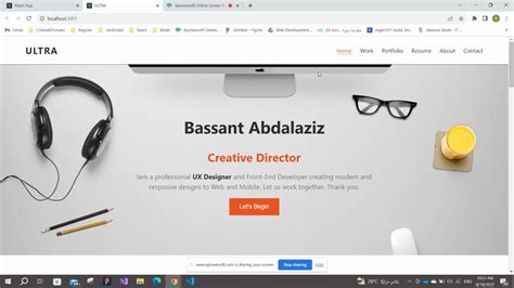 Bassant Abdalaziz On Linkedin My First Responsive Landing Page Using React Usestate And