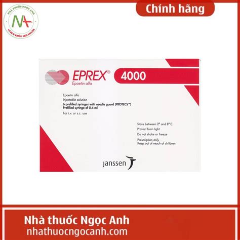 Thuốc Eprex 4000 Epoetin Alfa Là Thuốc Gì Có Tác Dụng Gì