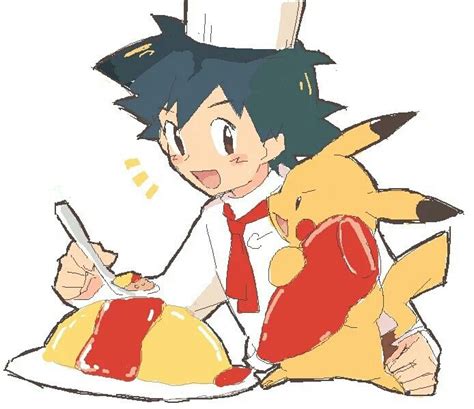 Ash Ketchum And Pikachu ♡ I Give Good Credit To Whoever Made This Pokemon Characters Ash