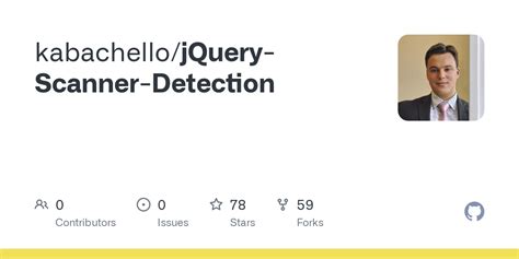 Github Kabachellojquery Scanner Detection