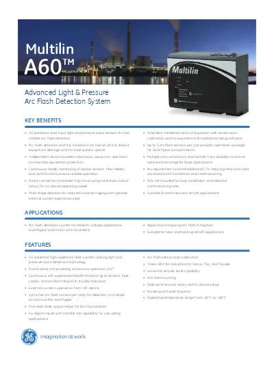 Advanced Light Pressure Arc Flash Detection System