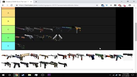 Games Tier List Cs Go Weapon Skin Tier List