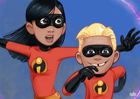 Daily Sketches Dash And Violet By Fedde On Deviantart