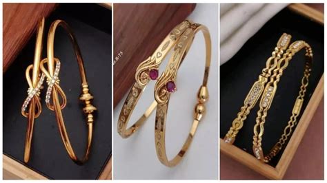 Bangles Design New Gold Plated Bangles Design For Girls Girls Fashion Ideas