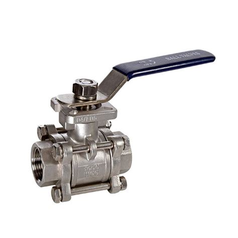 3pc Stainless Steel Threaded Ball Valve Ss 3pc Threaded Ball Valve