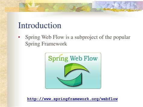 ppt spring web flow powerpoint presentation free download id 296570