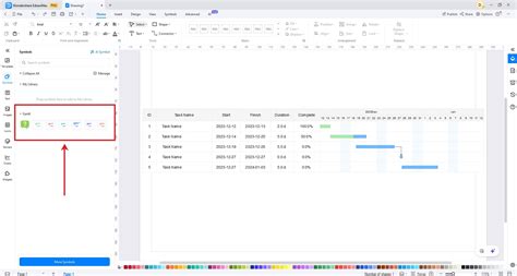 Edrawmax Guide Create A Gantt Chart From Data