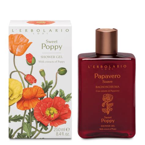 Sweet Poppy Shower Gel Lerbolario Australia