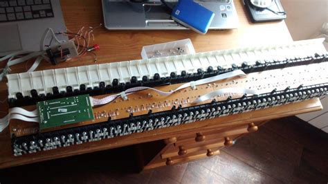 A Ridiculously Big MIDI Keyboard 121 Keys Hackaday Io