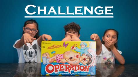 Operation Game Challenge Youtube