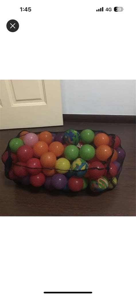 Plastic Balls Big Pack Hobbies And Toys Toys And Games On Carousell
