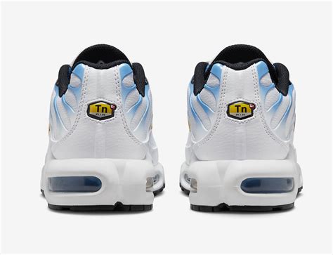 Nike Air Max Plus Releasing In White And University Blue Sneakers Cartel