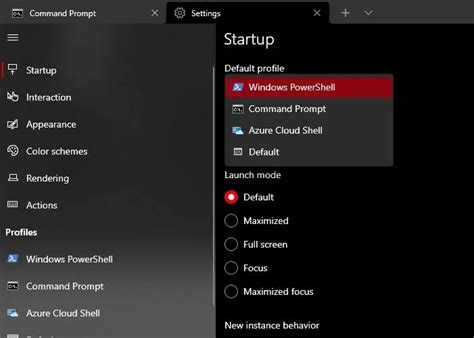 Feature Register A Profile With Windows Terminal On Installation