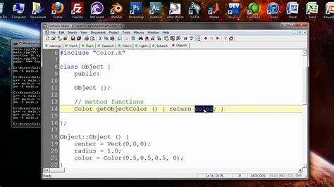 Raytracer From Scratch In C Part 59 Modeling Spheres And Planes Youtube