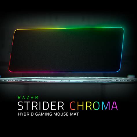 Razer 스트라이더 크로마조명 하이브리드 게이밍 마우스 패드