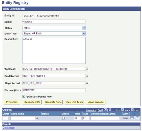 Creating A New Entity